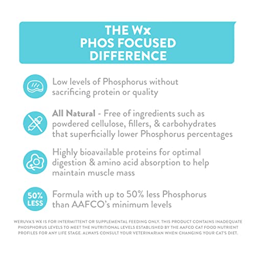 Weruva Wx Phos Focused, Chicken Formulas Variety Pack, 3oz Can (Pack of 12)