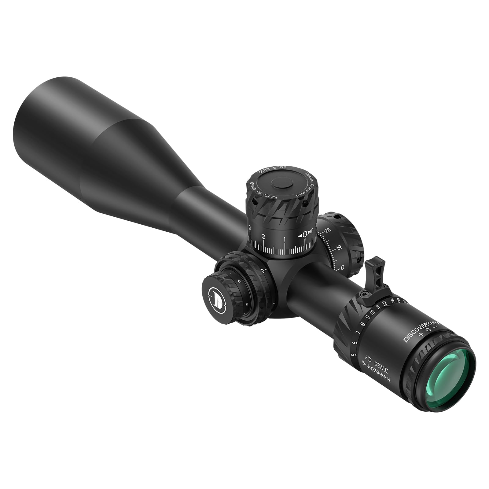 DISCOVERYOPT HD 4-24x50 FFP First Focal Plane (FFP) High Definition Rifle Scope with Red Illuminated MRAD Reticle Optical, Zero Stop Hunting Scope with Free 2* Scope Mount…