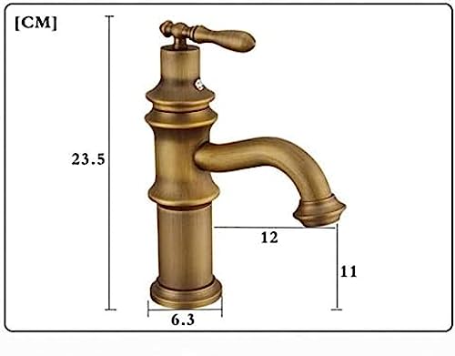 Kitchen Taps Kitchen Tap Kitchen Tap Newly Faucet Copper Faucets Bath Bathroom Sink Basin Faucet Brass Single Ceramic Handle Single Hole Deck Basin Tap, Bathroom Faucet