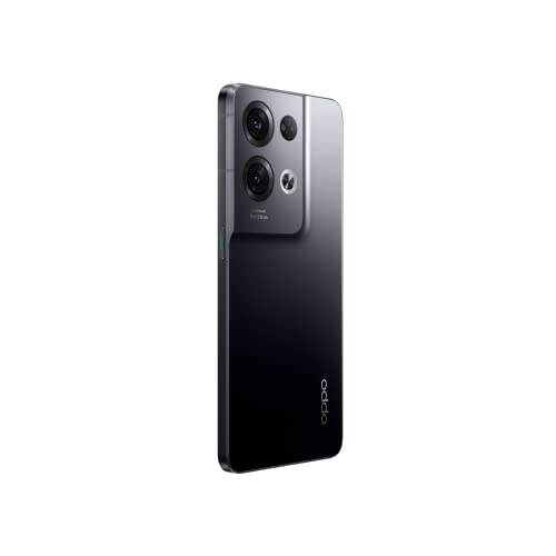 OPPO Reno 8 Pro Dual-Sim 256GB ROM + 12GB RAM (GSM only | No CDMA) Factory Unlocked 5G Smartphone (Glazed Black) - International Version