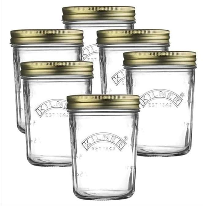 Kilner 12oz Wide Mouth Jars | Set of 6