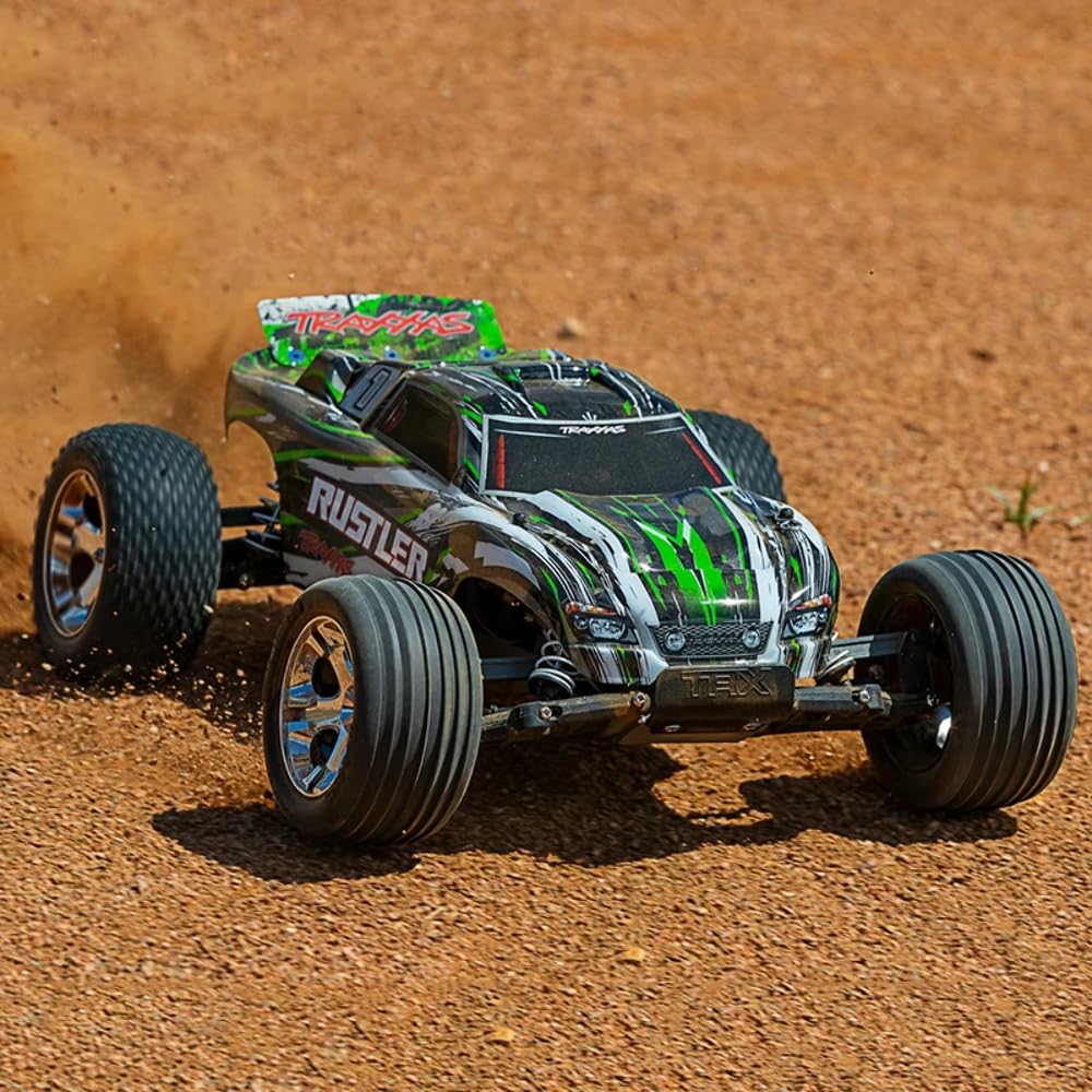 Traxxas RustlerÂ: 1/10 Scale Stadium Truck. Ready-to-Race with TQ 2.4GHz Radio System and XL-5 ESC (FWD/rev)