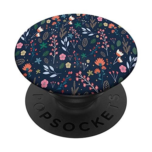 Flower Bouquet Floral Pattern PopSockets Swappable PopGrip
