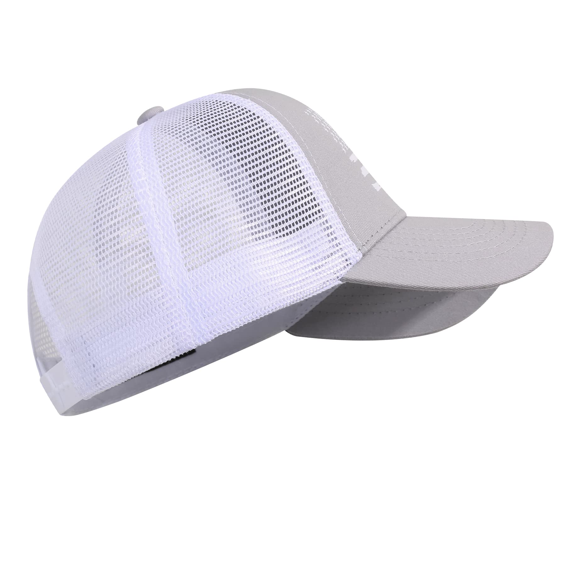 VIONLAN Baseball Cap American Flag Trucker Hat for Men Women 3D Embossed Logo Adjustable Outdoor Mesh Snapback Hat