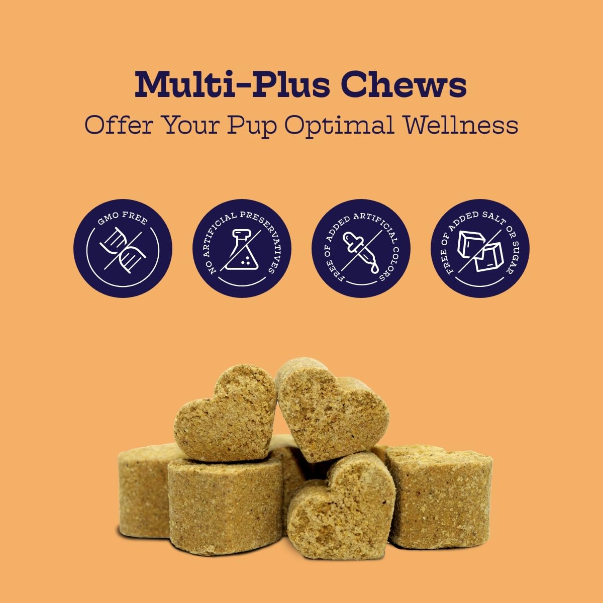 Moe's Natural Defense Bundle - Moe's Immunity Chews & Moe's Multivitamin Chews (90 Count Each)