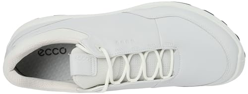 ECCO Men's Biom Hybrid 3 Hydromax Water Resistant Golf Shoe, White, 6-6.5