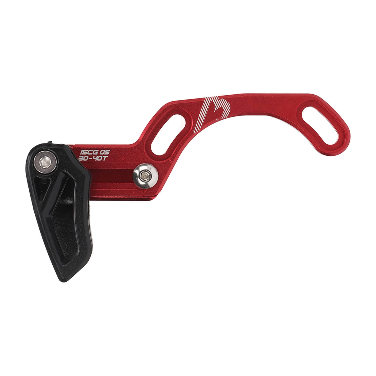 DAUERHAFT Cycling Chain Guide, Replacement Red Aluminum Alloy Bike Chain Guide Lightweight Easy Installation for Road Bike