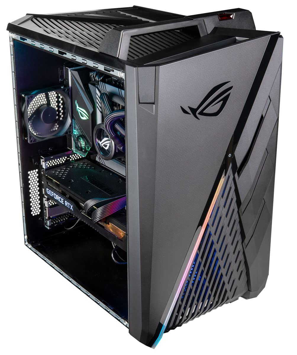 Empowered PC ROG Strix GA35 Gaming Desktop (NVIDIA GeForce RTX 4080 16GB, AMD Ryzen 9 5900X, 64GB RAM, 1TB NVMe SSD + 3TB HDD, Windows 11 Pro) Gamer Tower Computer (Made_by_ASUS)