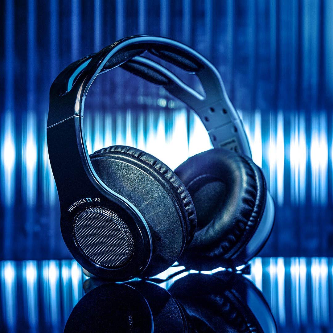 VoltEdge TX30 Game & Go Headset for PS4, Xbox One, PC, Stereo Over Ear Gaming Headphones, Awesome Comfort and Sound