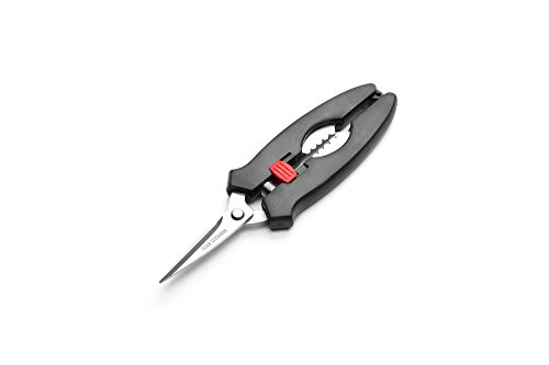 Nantucket Seafood 5979 Lobster Shears, Stainless Steel with Plastic Handle, 7 x 1.75 x 0.5 inches
