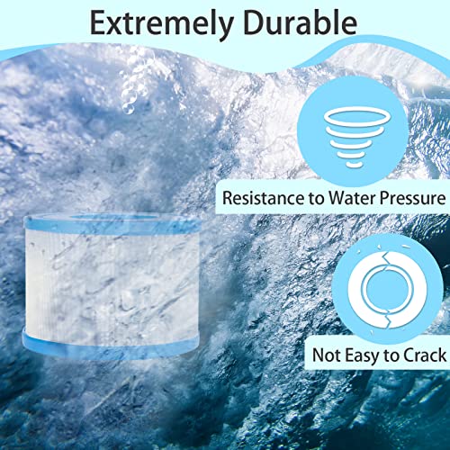Future Way 6 Pack Type S1 Spa Filter Compatible with Intex Hot Tub, Portable Inflatable Hot Tub Spa