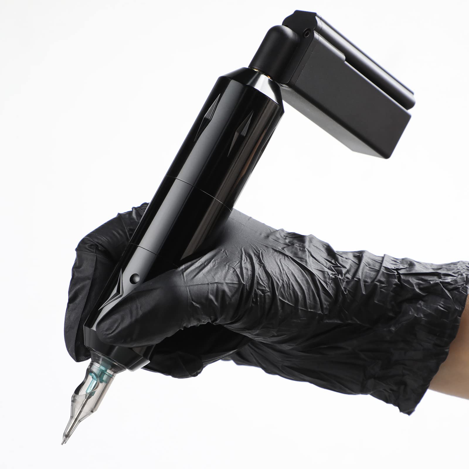 STIGMA Wireless Tattoo Gun Tattoo Kit Complete with 50pcs Tattoo Cartridge Needles 1400mAh Tattoo Battery 5 Colors Ink Set with Accessories STP29KITP199-1