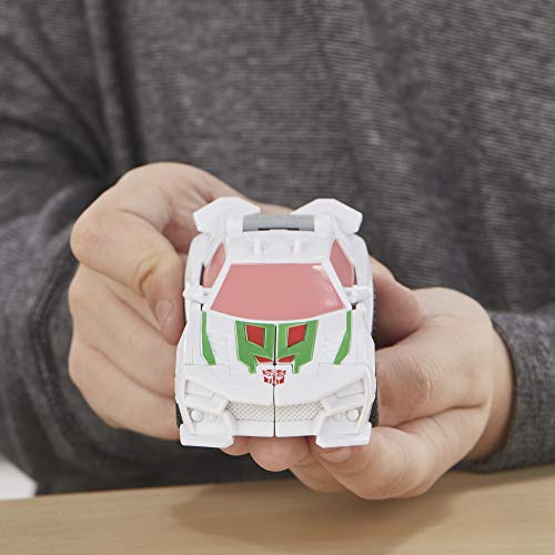 Transformers Bumblebee Cyberverse Adventures Action Attackers: 1-Step Wheeljack Action Figure, Gravity Cannon Action Attack Move, 4.25-inch