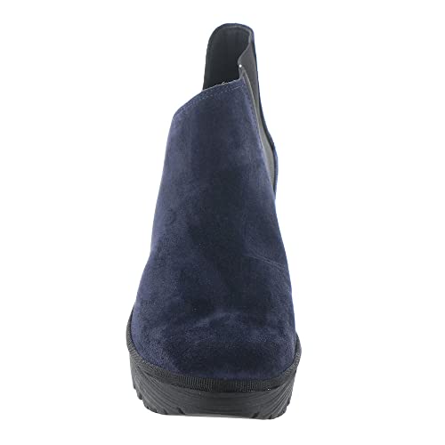 FLY LONDON YEGO400FLY Navy/Black Oil Suede EU 36 (US Women's 5.5-6) M