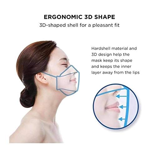 CO&BO [Pack of 10] Well-Being Hygiene KF94 Face Masks WK-950 White [Individually Packaged] - Made In Korea