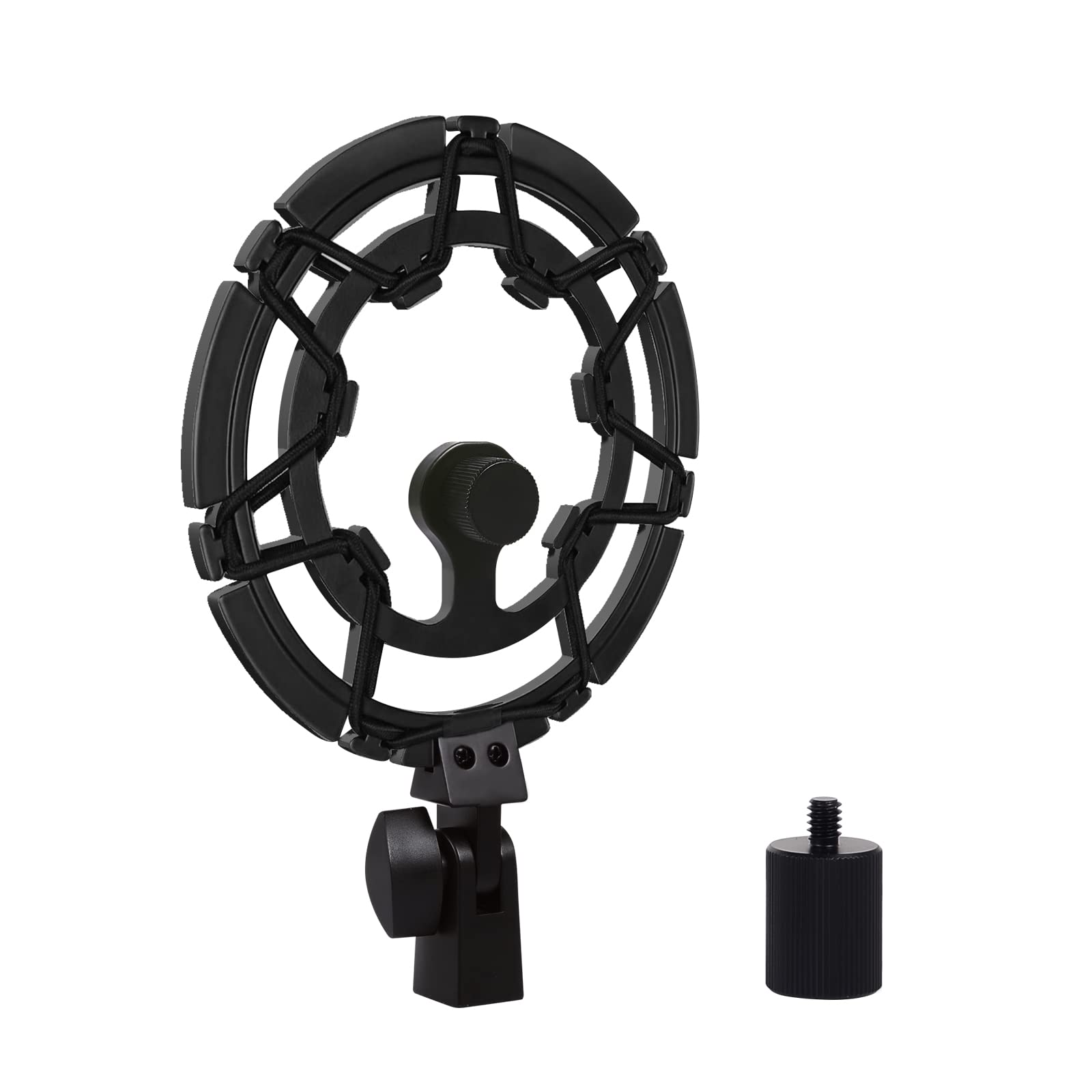 Suuntok Shock Mount Compatible With Blue Yeti, Blue Yeti X, Nano, and Blue Snowball Microphones -Black