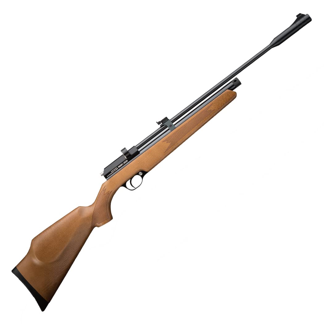 Defender Xtreme 5.5mm Caliber Air Gun Rifle .22 Caliber Wooden Finish with Metal Barrel