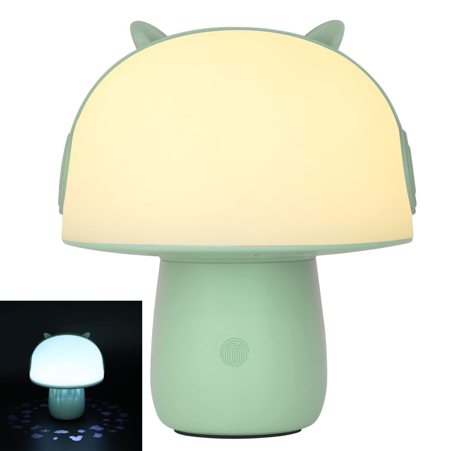 edola Baby Sleep Light, Toddler Projector Night Light, USB Rechargeable Portable Adjustable Brightness Light for Breastfeeding