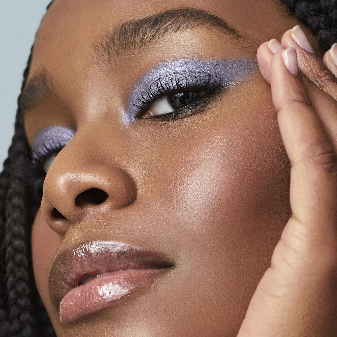 e.l.f. Bite-Size Eyeshadow, Ultra-Pigmented Eye Makeup Quad, 4 Matte & Shimmer Shades, Creamy & Blendable Powder, Açaí You, 0.12 Oz