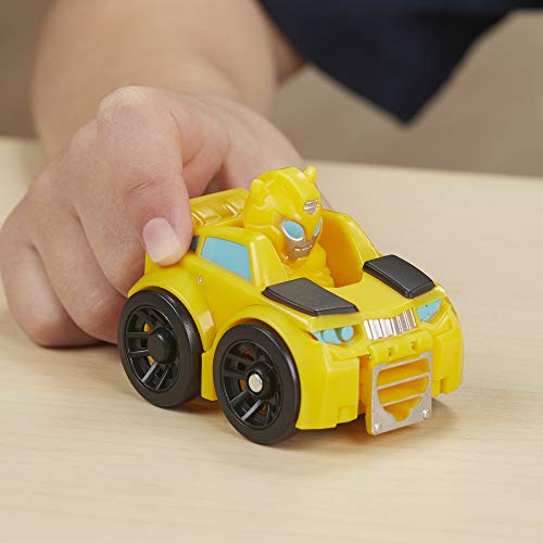 Transformers Playskool Heroes Rescue Bots Academy Mini Bot Racers Converting Robot Toy 5-Pack, 2-Inch Collectible Toy Cars (Amazon Exclusive)