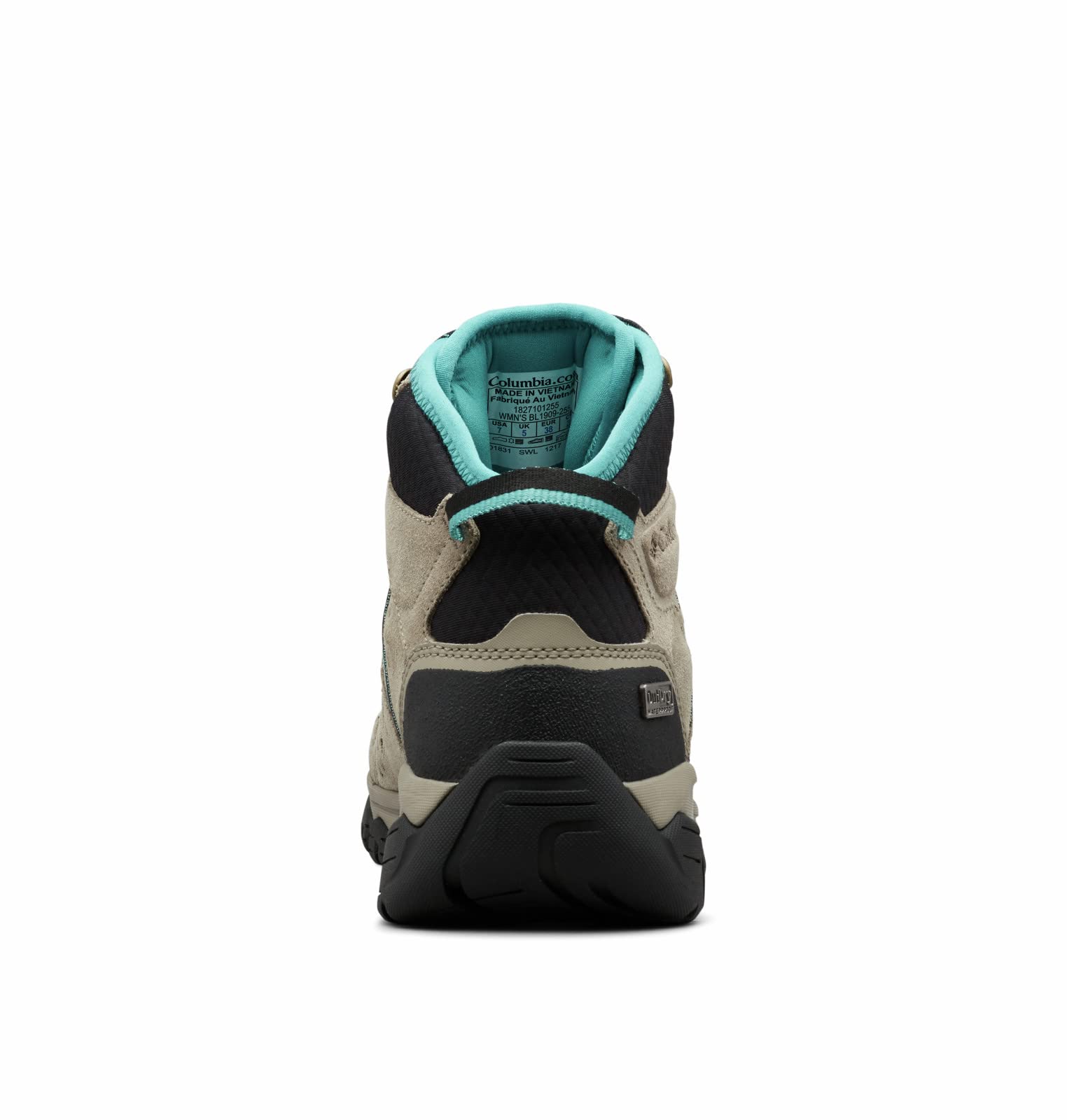 Columbia Women's ISOTERRA™ MID OUTDRY™ Boot, mud, teal, 9 Regular US