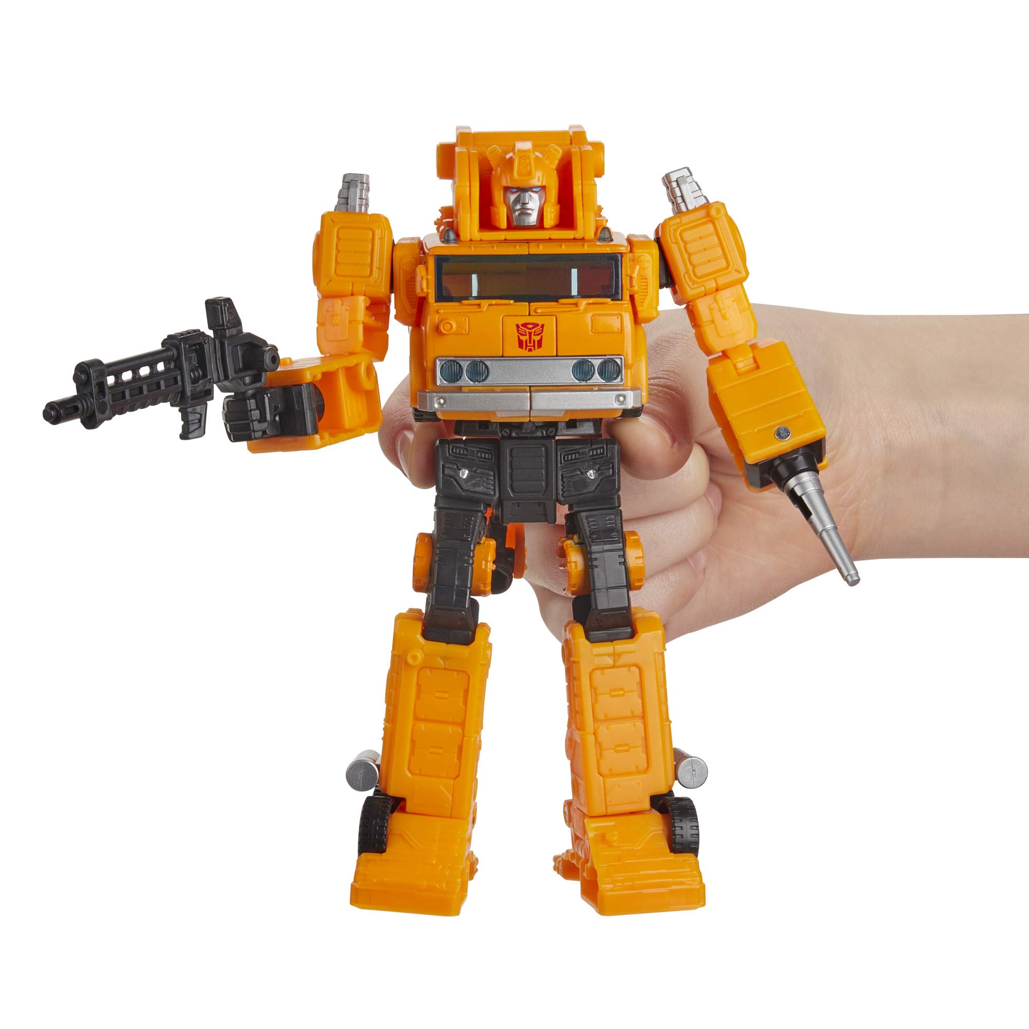 Transformers Toys Generations War for Cybertron: Earthrise Voyager WFC-E10 Autobot Grapple Action Figure - Kids Ages 8 and Up, 7-inch