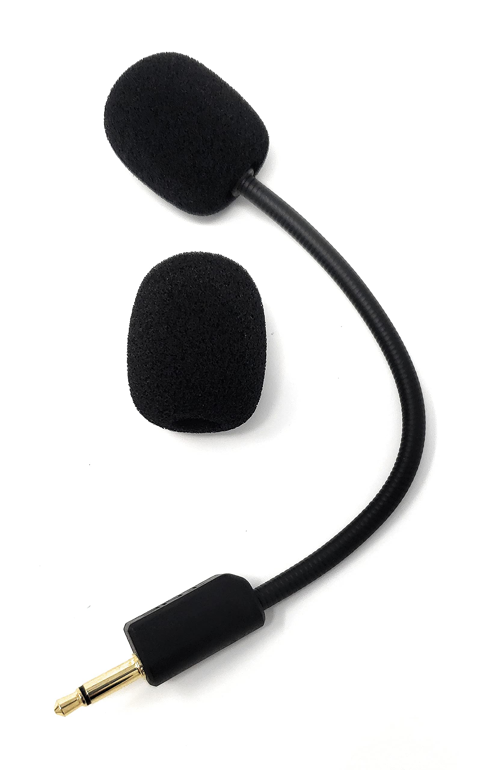 TNE Blackshark V2 Mic Replacement Detachable Microphone Boom for Razer Black Shark V2 and Blackshark V2 Pro PS4 Pro PS5 Xbox One Series X Computer PC Gaming Headsets 3.5mm Jack Noise Cancelling