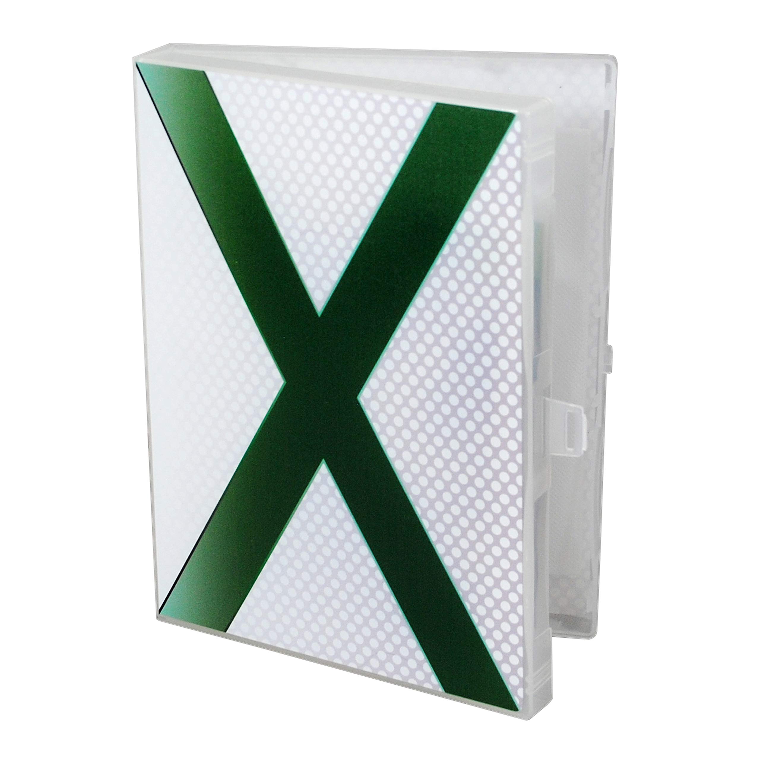 UniKeep Disc Storage Case Printed With Xbox Styled Theme - Holds Game Discs (Small)