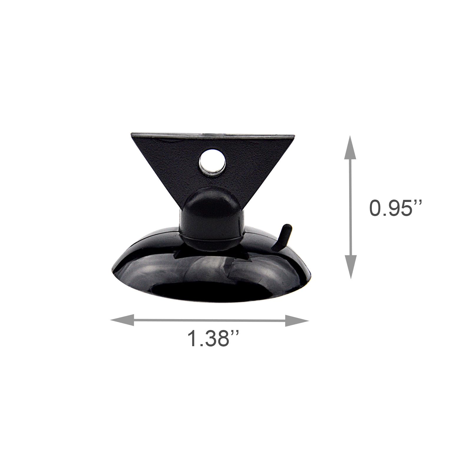 IDGGDI 10 Pcs Light Bulb Suction Cup Removal Tool GU10 MR16 Lamp Changer Head Light Bulb Remover Bulb Changers Mini Track Lights Replacement Kit, Black, IDG-004