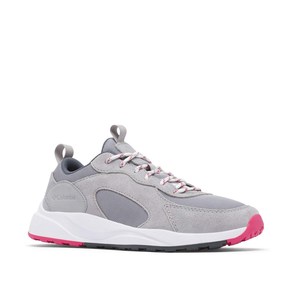 Columbia Women's Pivot Hiking Shoe, Steam/Rouge Pink, 9