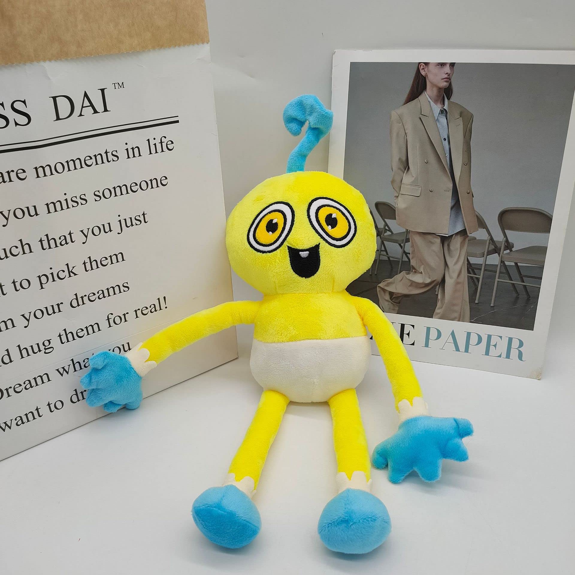 Droeong 17" Baby Long Legs Plushie for Game Fans Gift(Son)