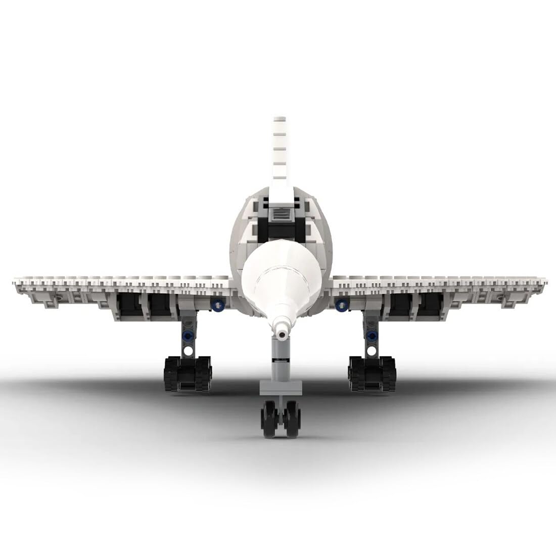 ClearEdge Concorde Airplane Large Jet Passenger Plane MOC Building Set STEM Learning Building Bricks Helicoper Construction Toy Compatible with Lego 10318