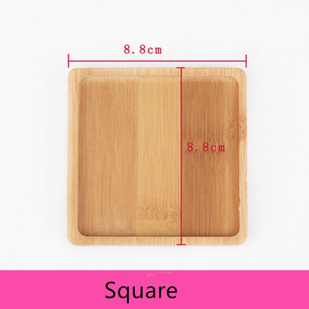 twelves 4pcs Square Coaster Base for Crafts Adult Kids DIY Mosaic Supplies Housewarming Birthday Gift