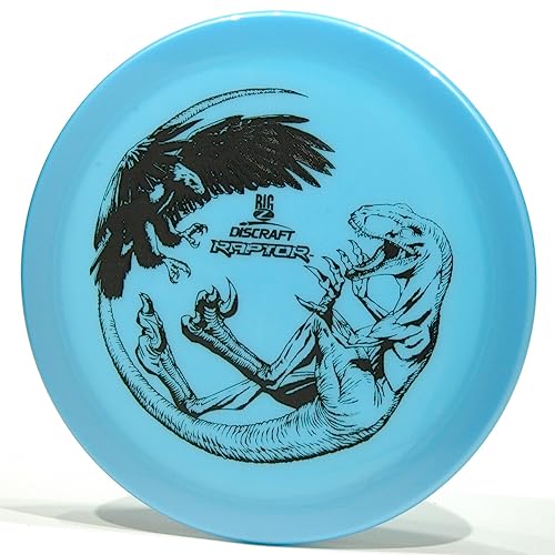 Discraft Raptor (Big Z) Driver Golf Disc, Pick Weight/Color [Stamp & Exact Color May Vary] Green 170-172 Grams