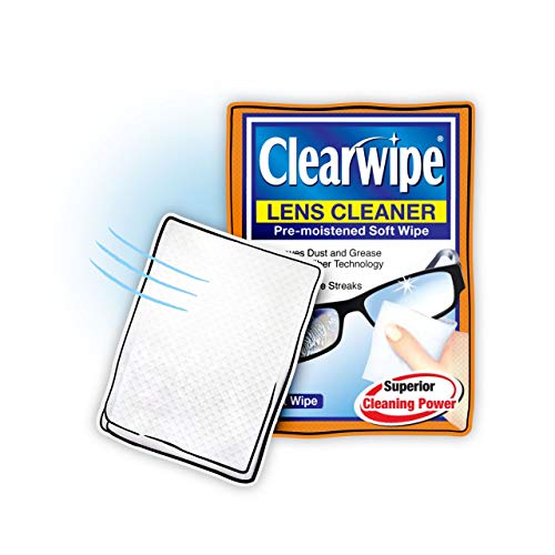 Clearwipe Microfiber Lens Wipes 120 Wipe Value Pack (06000R)