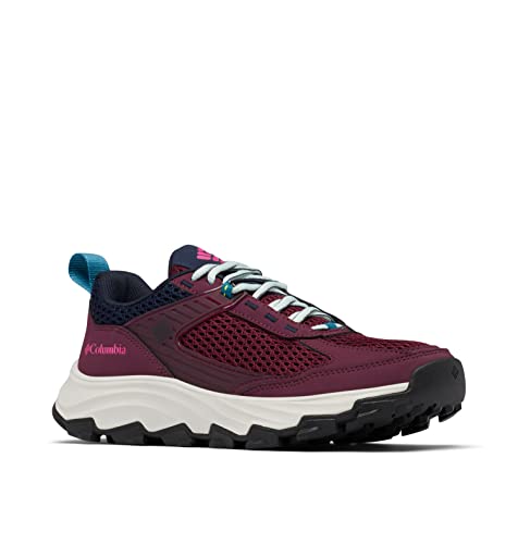 Columbia Women's Hatana Breathe Hiking Shoe, Marionberry/Haute Pink, 7