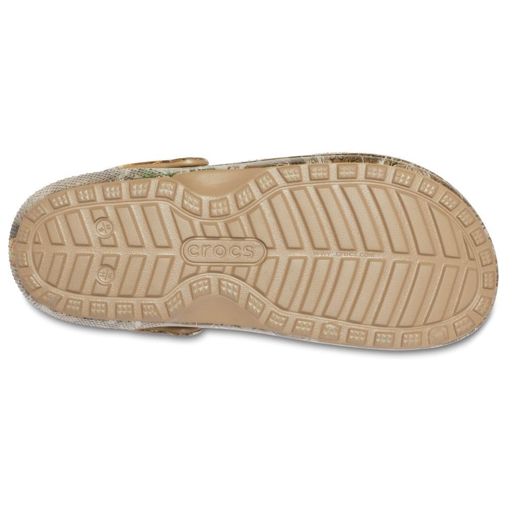 Crocs Unisex Men's and Women's Classic Lined Clog | Fuzzy Slippers, Chocolate/Chocolate, 15 Women/13 Men