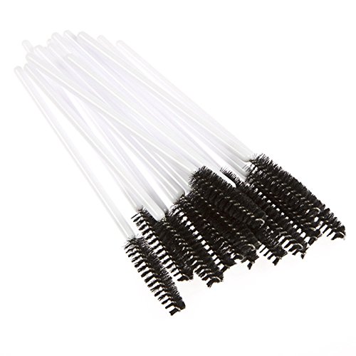 Gothic Vanity 50pcs Mascara Makeup Disposble Brush Tool Cosmetic Eyelash Brush Toddler Hair Brush Curly Hair