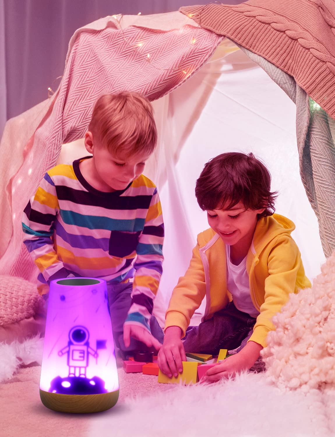 Mostof Space Astronaut Touch Night Light with Remote for Girls Baby Kids Bedroom (Spaceman)