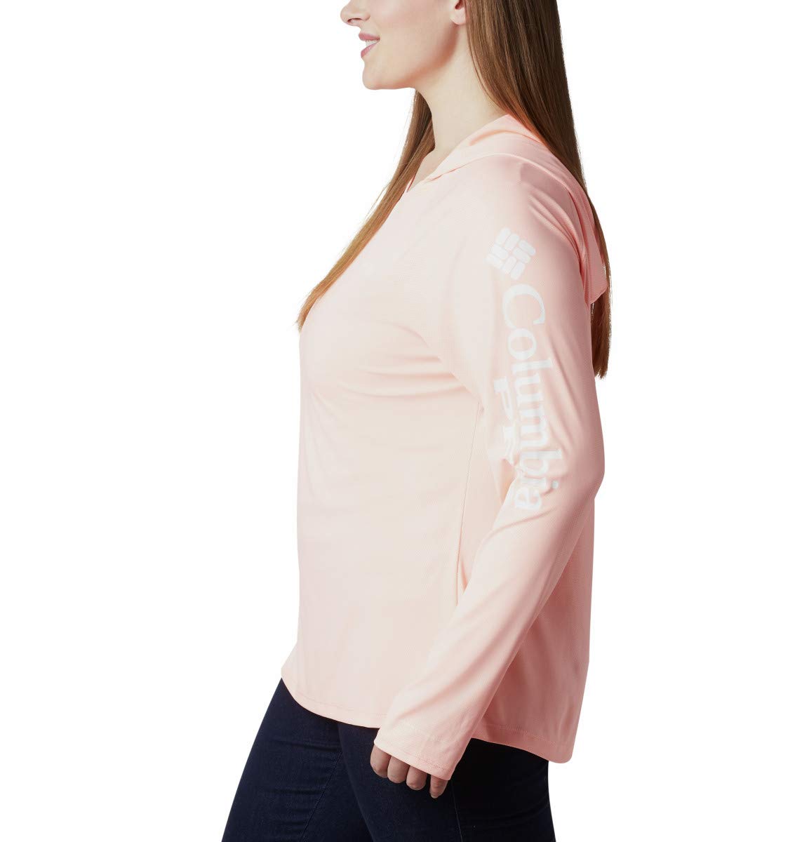 Columbia PFG Tidal Deflector⢠Hoodie Tiki Pink MD