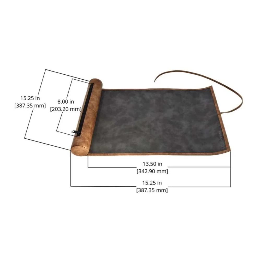 Ultra Pro Dice Scroll - Combination dice Storage and Rolling mat for RPG Players and dice Enthusiasts