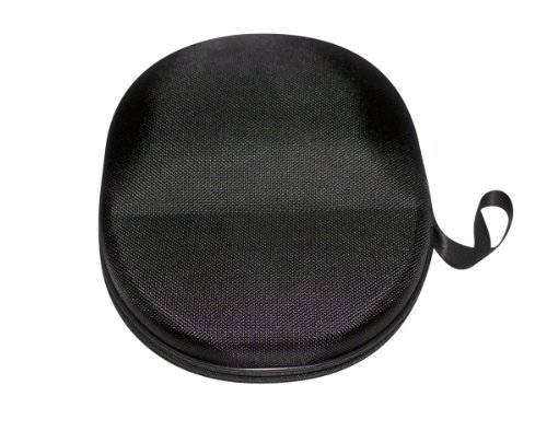 XL CASEBUDi Hard Headphone Case | Compatible with AKG, Audio Technica, Sony, Sennheiser, Turtle Beach & More | Black Ballistic Nylon