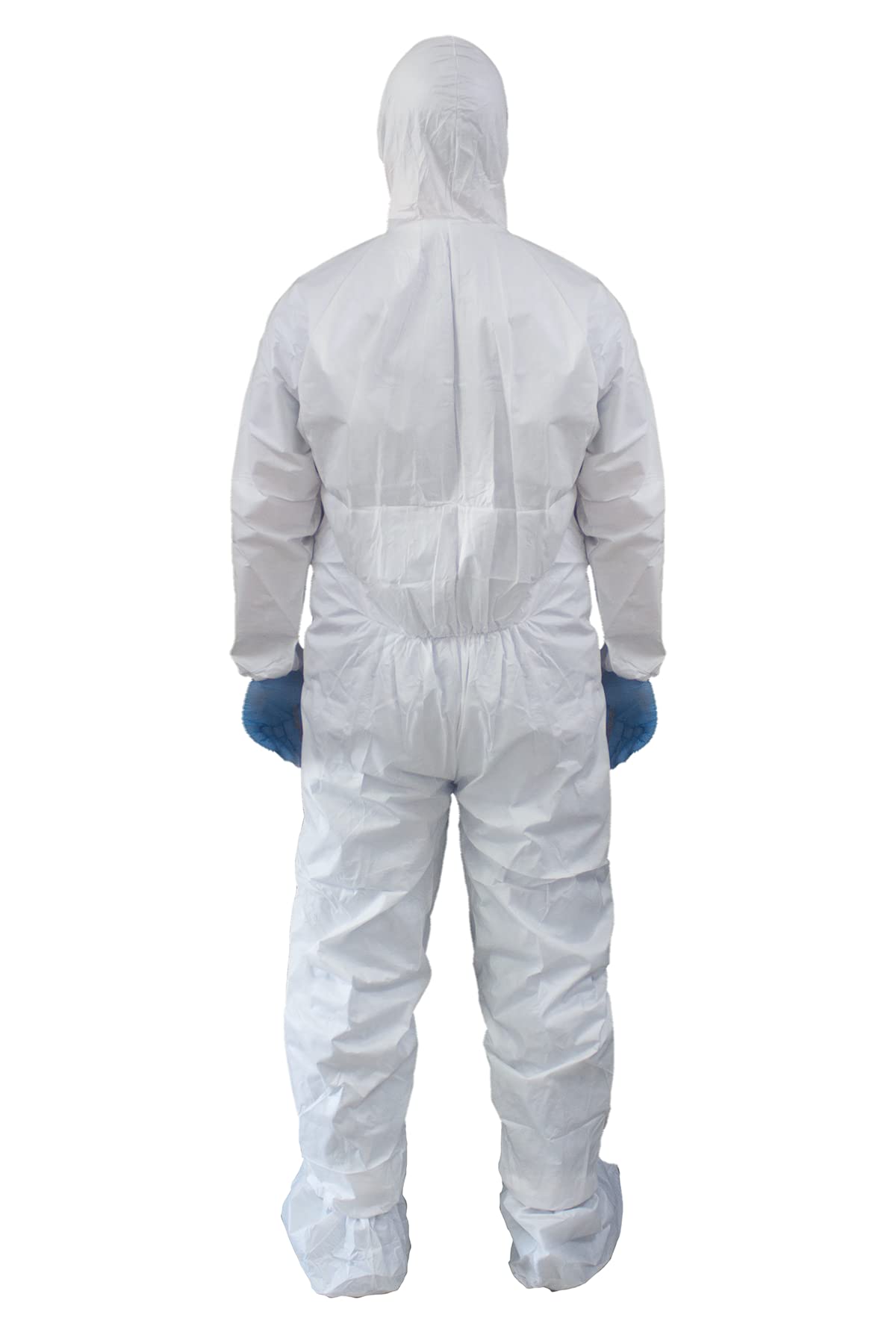NOW INTERACTIVES YLD Disposable Protective Coverall Hazmat Suit, Heavy Duty Painters Coveralls (Medium) (1 pc)