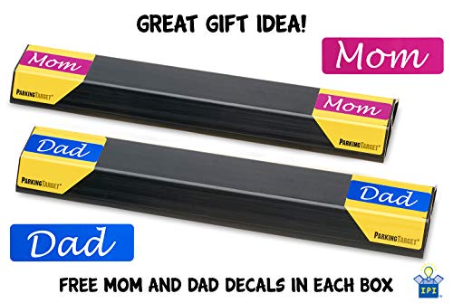 PARKINGTARGET HD-18: Heavy Duty ParkingTarget - Parking Aid Protects Car & Garage Walls, Easy to Install, Peel n Stick, Only 1 Needed per Vehicle, Engineered to Outlast Your Vehicle (1 Pack)