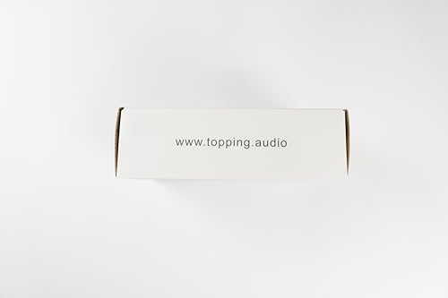 Topping D10s DAC HiFi USB DAC XU208 ES9038Q2M DSD256 384kHz USB Input Coax/Opt/RCA Output Mini Desktop Audio Decoder (Silver)