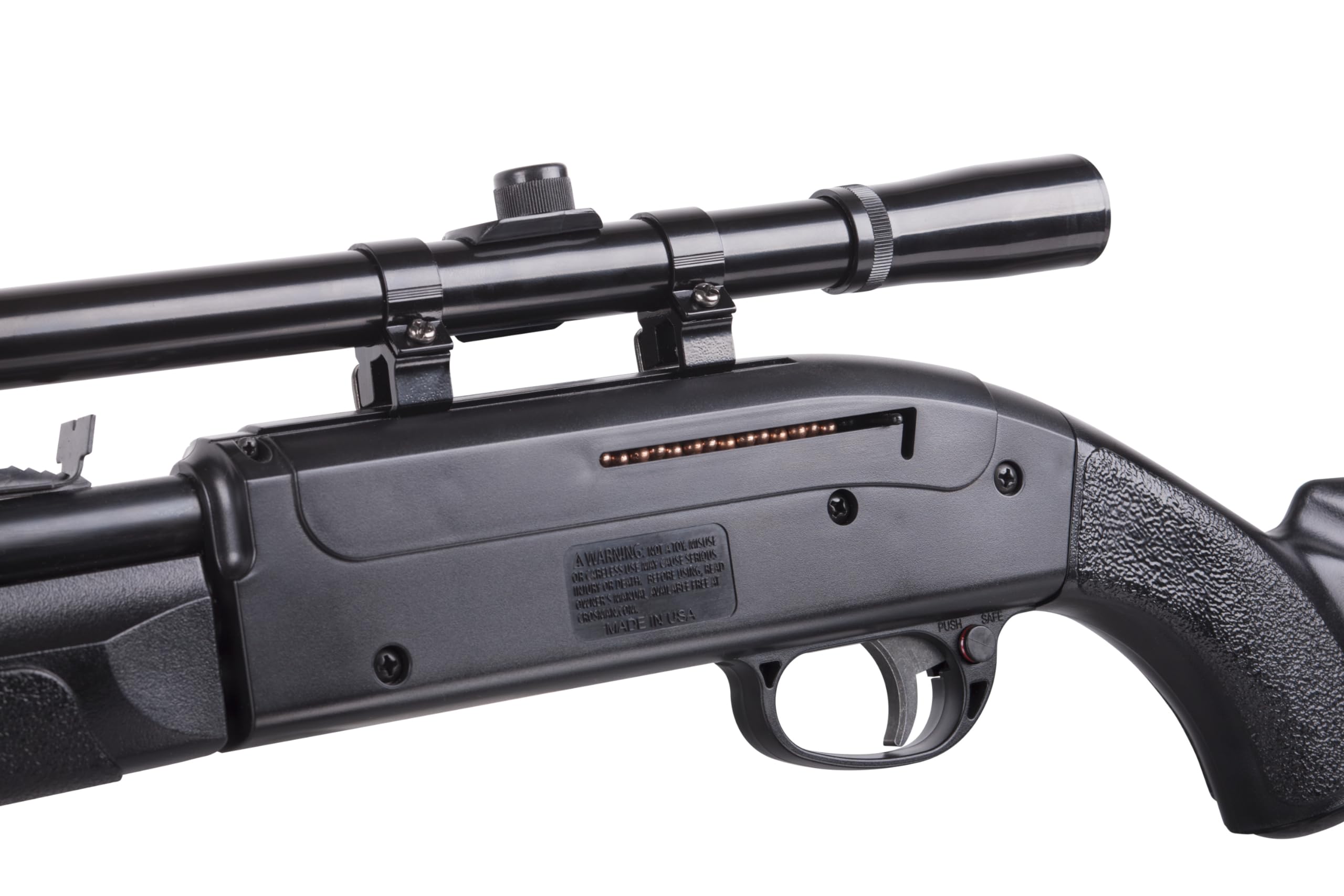 Crosman CLGY1000KT Legacy Variable Pump .177-Caliber Pellet/BB Air Rifle With Scope