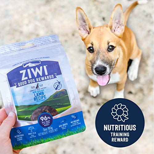 ZIWI Peak Good Dog Rewards Training Treats β All Natural, Grain-Free, Healthy Dog Treats (Lamb, 3oz)