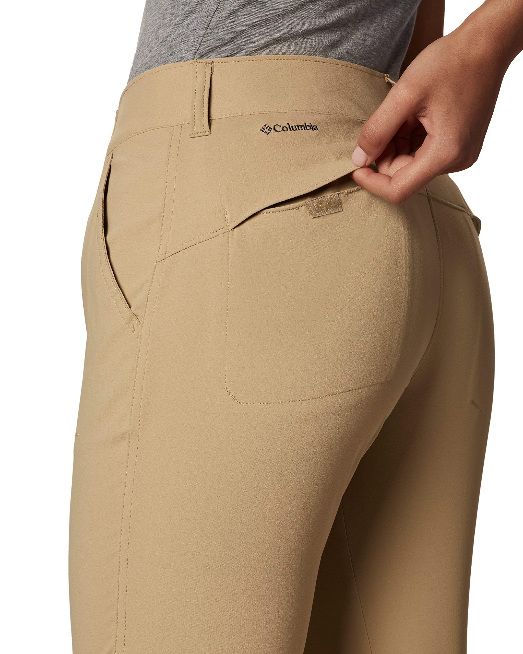Columbia Women's Saturday Trail II Convertible Pant,British Tan,4 Regular, 4 Regular, British Tan