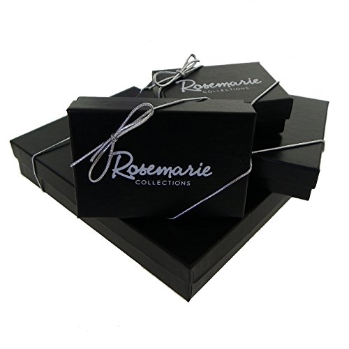 Rosemarie Collections Women's Elegant Crystal Rhinestone Adjustable Slide Backdrop Style Bridal Necklace (Silver Tone Marquis Leaf)