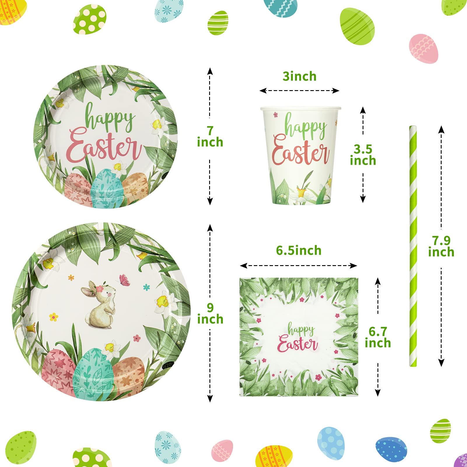 Cibeat 200Pcs Christmas Disposable Dinnerware Set, Christmas Moose Decorations Paper Plates, Christmas Party Supplies Includes Plates, Cups, Christmas Tableware, Napkins, Serve 25